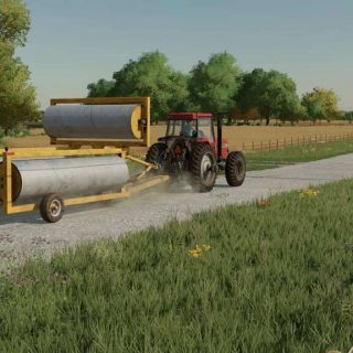 40FT Land Roller v1.0 FS22 Mod | Farming Simulator 22 Mod
