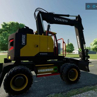 Volvo EWR150E v1.0.0.1 FS22 Mod | Farming Simulator 22 Mod