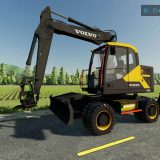 Volvo EWR150E v1.0.0.1 FS22 Mod | Farming Simulator 22 Mod