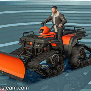 ATV Quad Bike V1.0 FS22 Mod | Farming Simulator 22 Mod