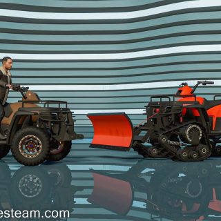 ATV Quad Bike V1.0 FS22 Mod | Farming Simulator 22 Mod