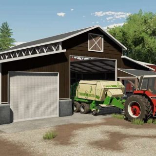 Basic Garage v1.0 FS22 Mod | Farming Simulator 22 Mod