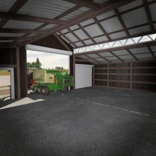 Basic Garage v1.0 FS22 Mod | Farming Simulator 22 Mod