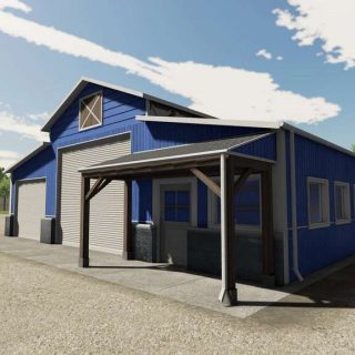 Basic Garage v1.0 FS22 Mod | Farming Simulator 22 Mod