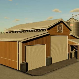 Basic Garage v1.0 FS22 Mod | Farming Simulator 22 Mod