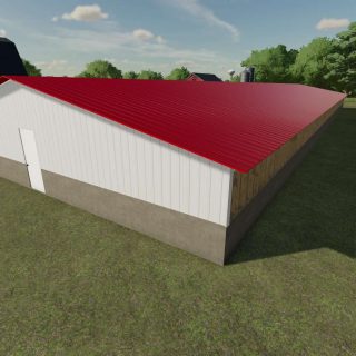 Big pig barn v1.0 FS22 Mod | Farming Simulator 22 Mod