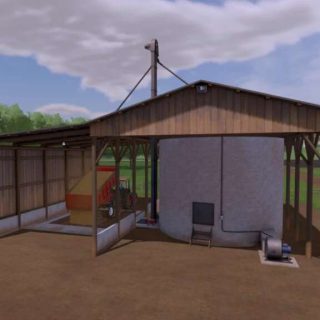 BR Small Wood Shed Pack v1.0 FS22 Mod | Farming Simulator 22 Mod