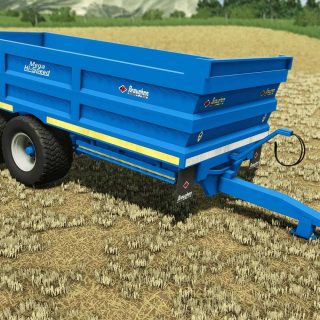 Broughan Dump Trailer v1.0 FS22 Mod | Farming Simulator 22 Mod