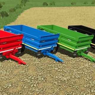 Broughan Dump Trailer v1.0 FS22 Mod | Farming Simulator 22 Mod