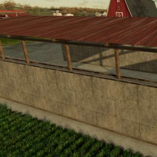 BunkerSilo With Roof v1.0 FS22 Mod | Farming Simulator 22 Mod