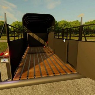 Catch Livestock Trailer v1.0 FS22 Mod | Farming Simulator 22 Mod