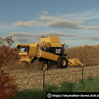 Caterpillar Lexion 400 v1.0 FS22 Mod | Farming Simulator 22 Mod