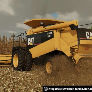 Caterpillar Lexion 400 v1.0 FS22 Mod | Farming Simulator 22 Mod