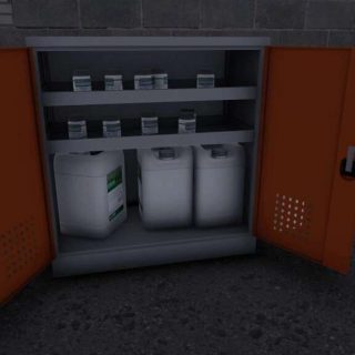 Chemicals Cabinet v1.0 FS22 Mod | Farming Simulator 22 Mod