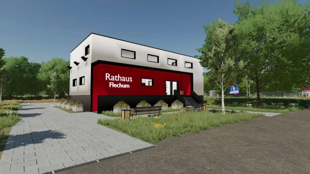 City hall v1.1 FS22 Mod | Farming Simulator 22 Mod