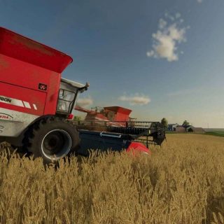 Classic Massey Ferguson Combine Pack v1.0 FS22 Mod | Farming Simulator ...