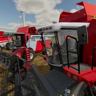 Classic Massey Ferguson Combine Pack v1.0 FS22 Mod | Farming Simulator ...