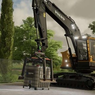 Crane Block Grab v1.0 FS22 Mod | Farming Simulator 22 Mod