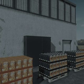 Crop Cutter and Potato Factory V1.0 FS22 Mod | Farming Simulator 22 Mod