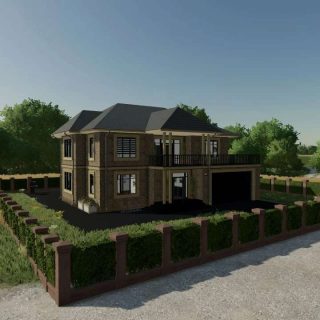 Detached house v1.1 FS22 Mod | Farming Simulator 22 Mod