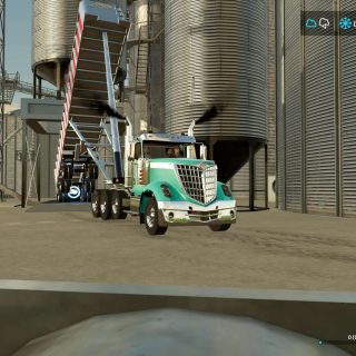 East Frameless End Dump V2 v2.0 FS22 Mod | Farming Simulator 22 Mod