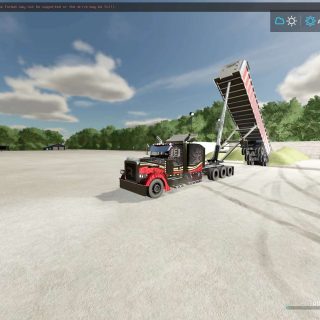 East Frameless End Dump V2 v2.0 FS22 Mod | Farming Simulator 22 Mod
