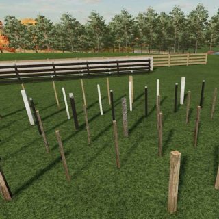 Farm Fence Pack v1.0 FS22 Mod | Farming Simulator 22 Mod