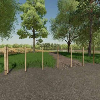 Farm Fence Pack v1.0 FS22 Mod | Farming Simulator 22 Mod