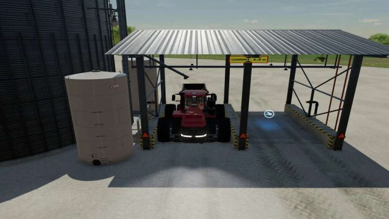 Farm Silo Grain-Liquid v1.0 FS22 Mod | Farming Simulator 22 Mod