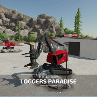 FDR Logging Maps v1.0 FS22 Mod | Farming Simulator 22 Mod