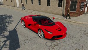 Ferrari LaFerrari v1.0 FS22 Mod | Farming Simulator 22 Mod