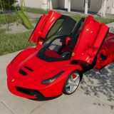 Ferrari LaFerrari v1.0 FS22 Mod | Farming Simulator 22 Mod