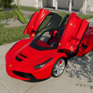 Ferrari LaFerrari v1.0 FS22 Mod | Farming Simulator 22 Mod