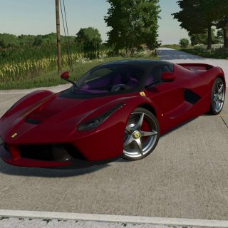 Ferrari LaFerrari v1.0 FS22 Mod | Farming Simulator 22 Mod