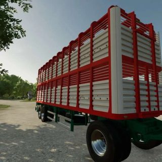 FH Livestock Trailer v1.0 FS22 Mod | Farming Simulator 22 Mod