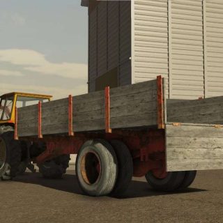 Flatbed Trailer v1.0 FS22 Mod | Farming Simulator 22 Mod