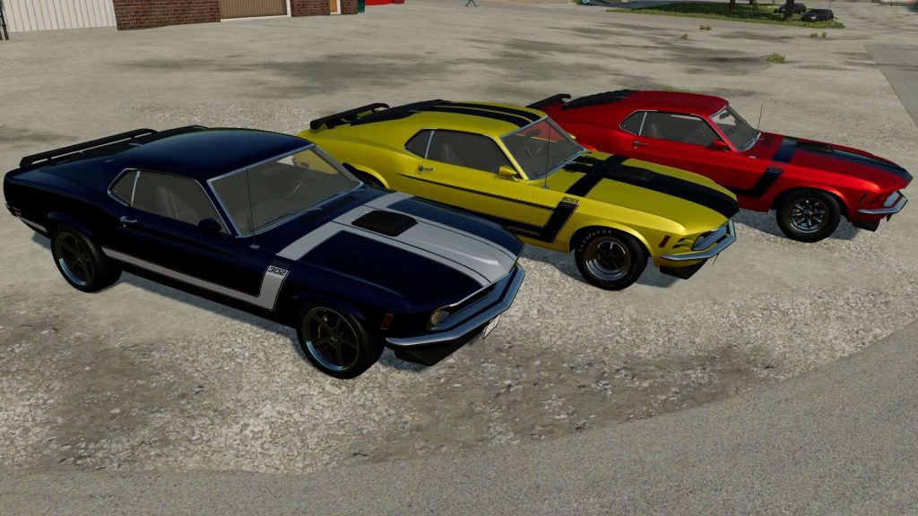 Ford Mustang 302 LP 1970 v1.0 FS22 Mod | Farming Simulator 22 Mod
