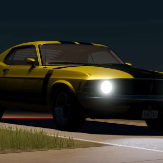Ford Mustang 302 LP 1970 v1.0 FS22 Mod | Farming Simulator 22 Mod