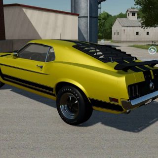 Ford Mustang 302 LP 1970 v1.0 FS22 Mod | Farming Simulator 22 Mod