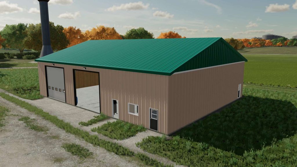 Garage 70x90 v1.0 FS22 Mod | Farming Simulator 22 Mod