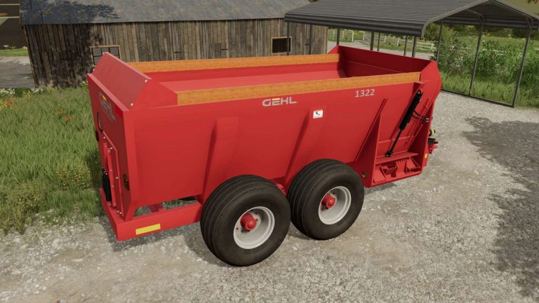 GEHL Scavenger 1322 v1.0 FS22 Mod | Farming Simulator 22 Mod
