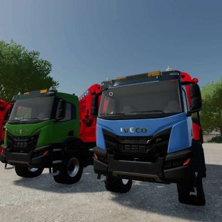 Iveco X Way effer v1.0 FS22 Mod | Farming Simulator 22 Mod