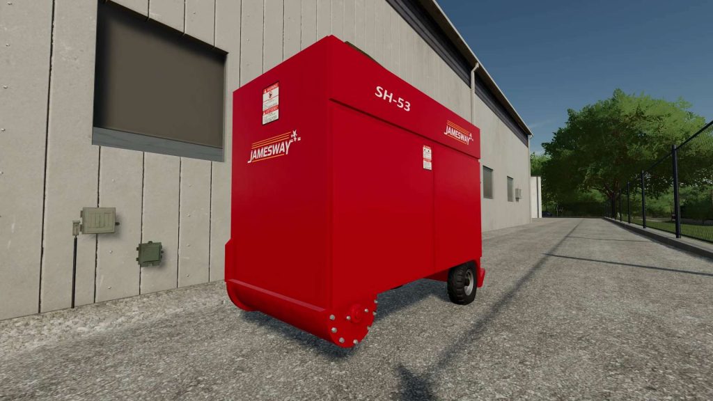 Jamesway SH53 v1.0 FS22 Mod | Farming Simulator 22 Mod