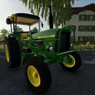 John Deere 510 v1.0.1.1 FS22 Mod | Farming Simulator 22 Mod