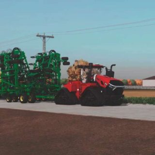 John Deere C850 Air Cart And P576 Air Hoe Drill v1.1 FS22 Mod | Farming ...