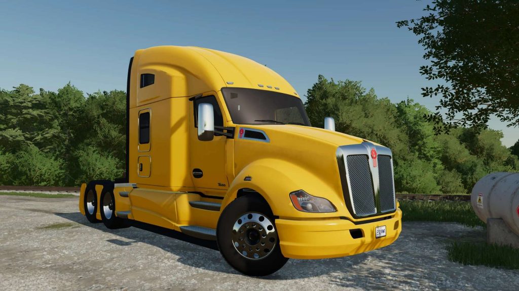 Kenworth T680 v1.0 FS22 Mod | Farming Simulator 22 Mod