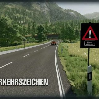 LED Traffic Signs v1.1 FS22 Mod | Farming Simulator 22 Mod