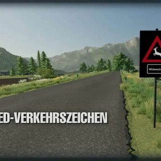 LED Traffic Signs v1.1.0.1 FS22 Mod | Farming Simulator 22 Mod