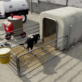 Lizard Calf Huts v1.0 FS22 Mod | Farming Simulator 22 Mod