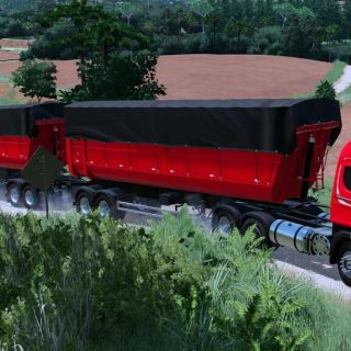 Lizard Dumper Roadtrain v1.0 FS22 Mod | Farming Simulator 22 Mod